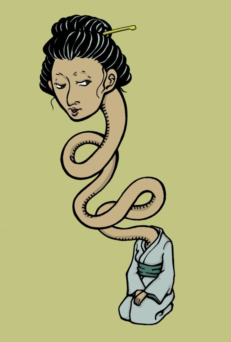 Rokurokubi: Japan’s Neck-Stretching Yokai Legend | Manekineko GAMES