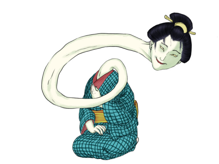 Rokurokubi: Japan’s Neck-Stretching Yokai Legend | Manekineko GAMES